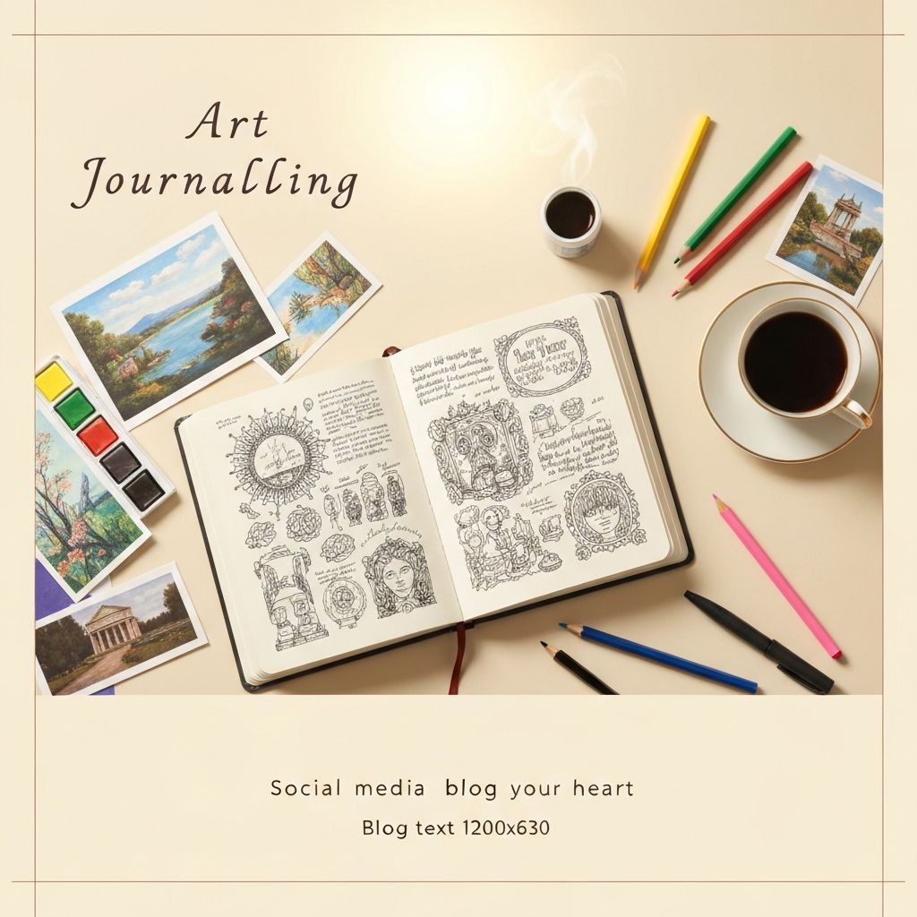 Art Journal Blog - Tips for Digital Art Journaling & Creative Documentation